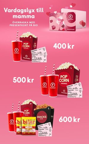 Digitala presentkort från Filmstaden